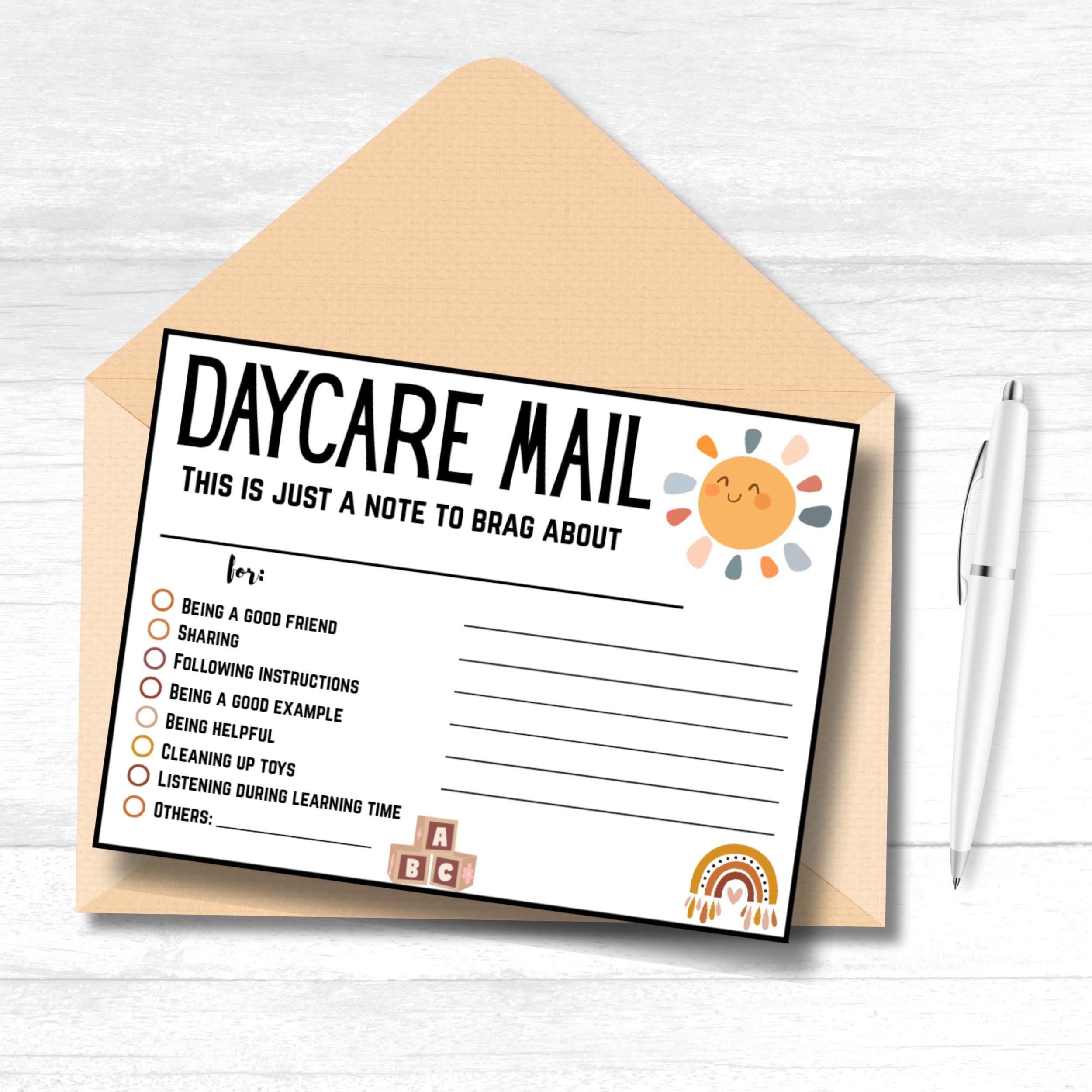 Daycare Teacher Notes – Parent Communication, Child Progress (PDF) - Etsy