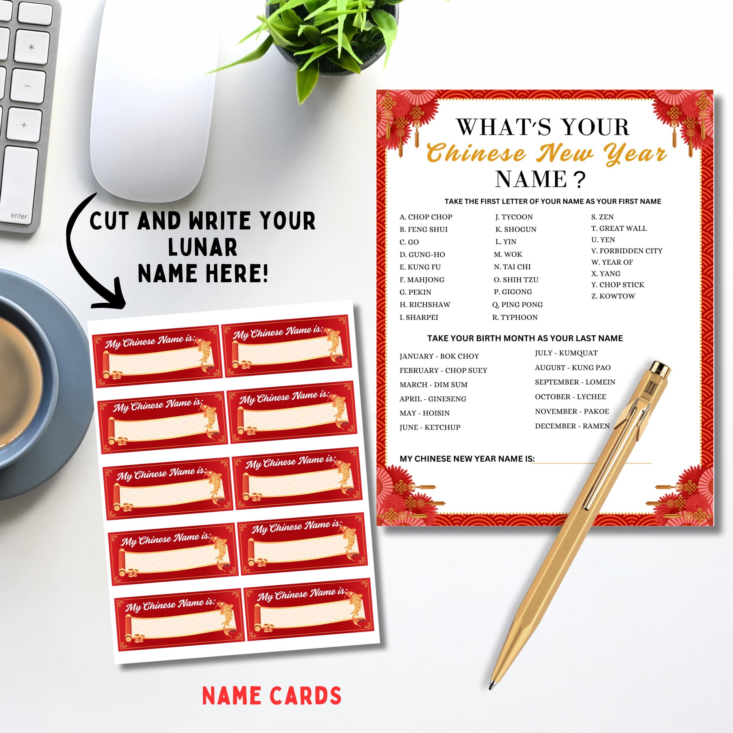 Chinese New Year Games Bundle, Chinese New Year Games for Families ...