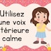 French Classroom Rules Poster, Preschool Kindergarten Decor - Etsy