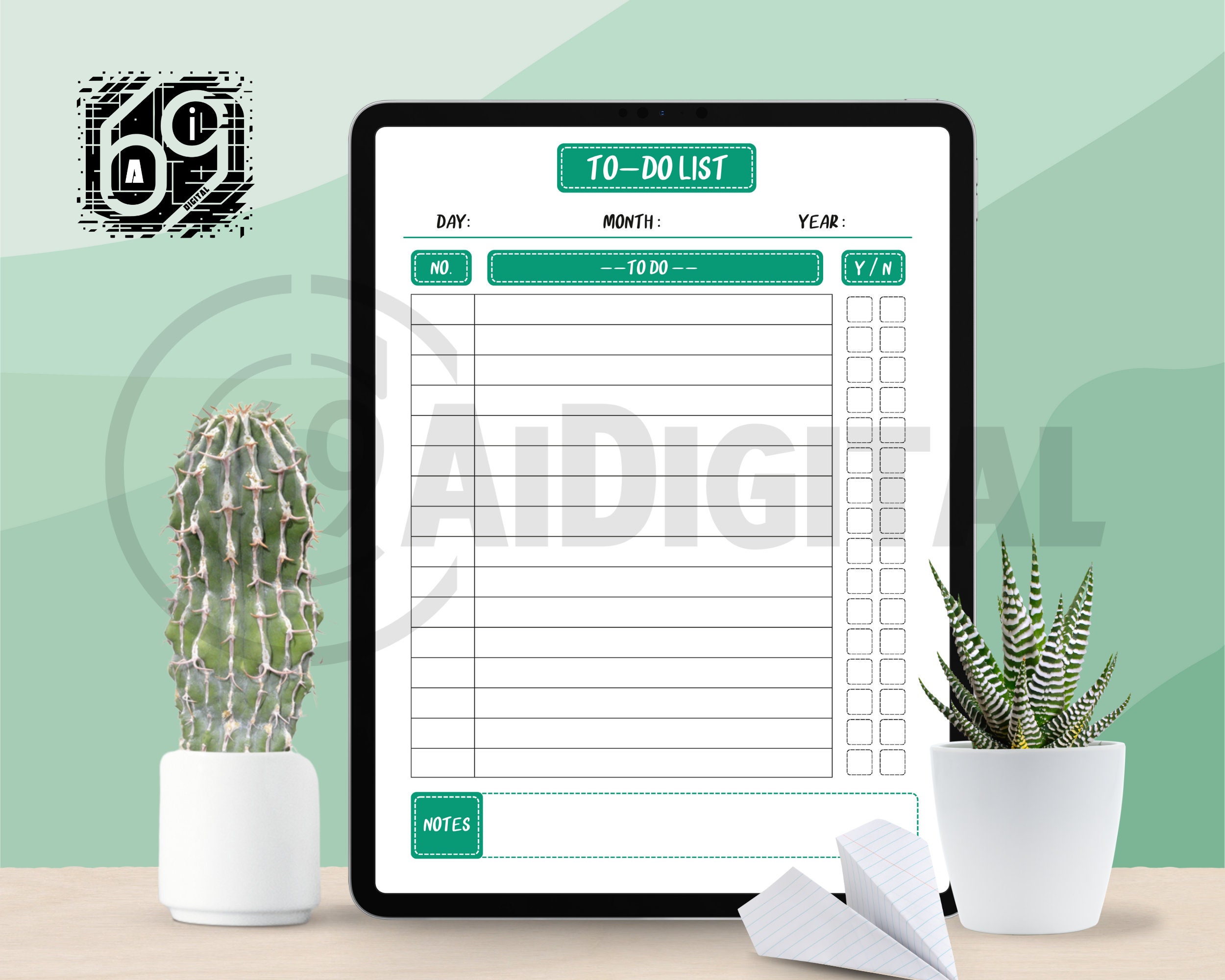 Editable to Do List, Digital Planner, Minimal Planner, Simple Task List ...