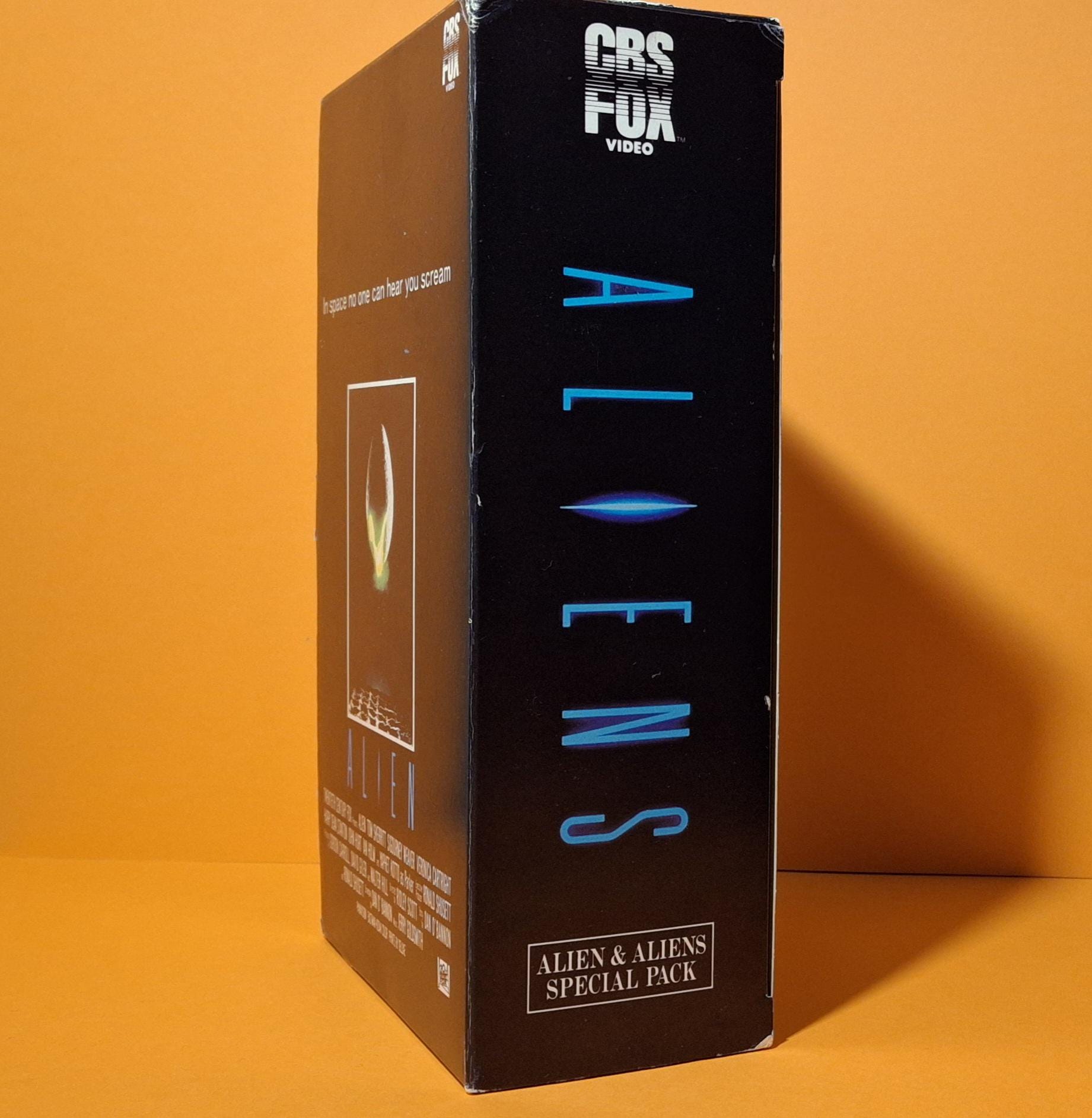 Alien 1 & Aliens Japanese VHS Double Pack. Cbs/fox Video 1991 Best ...