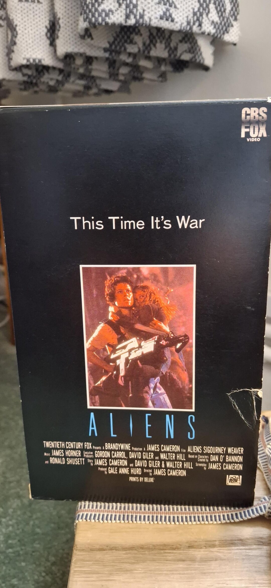 Alien 1 & 2 Japanese VHS Double Pack. Cbs/fox Video 1991 Best Library ...