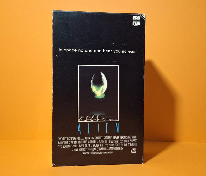 Alien 1 & Aliens Japanese VHS Double Pack. Cbs/fox Video 1991 Best ...