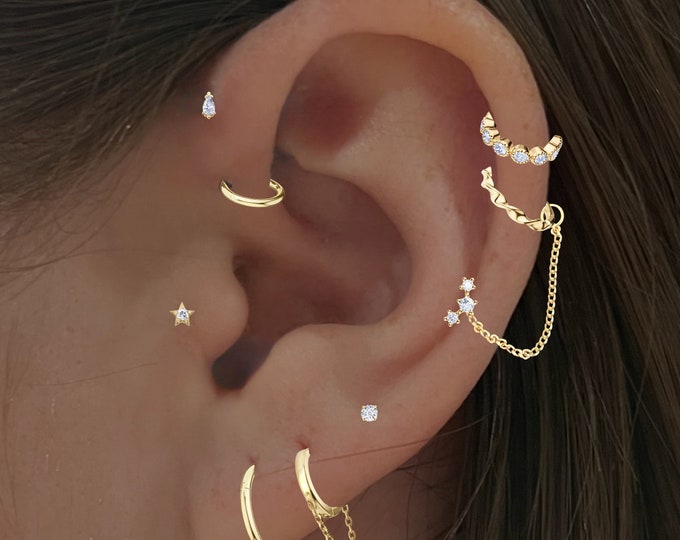 Ear Styling, Curated Ear, Ear Curation, Piercing Styling Design ...