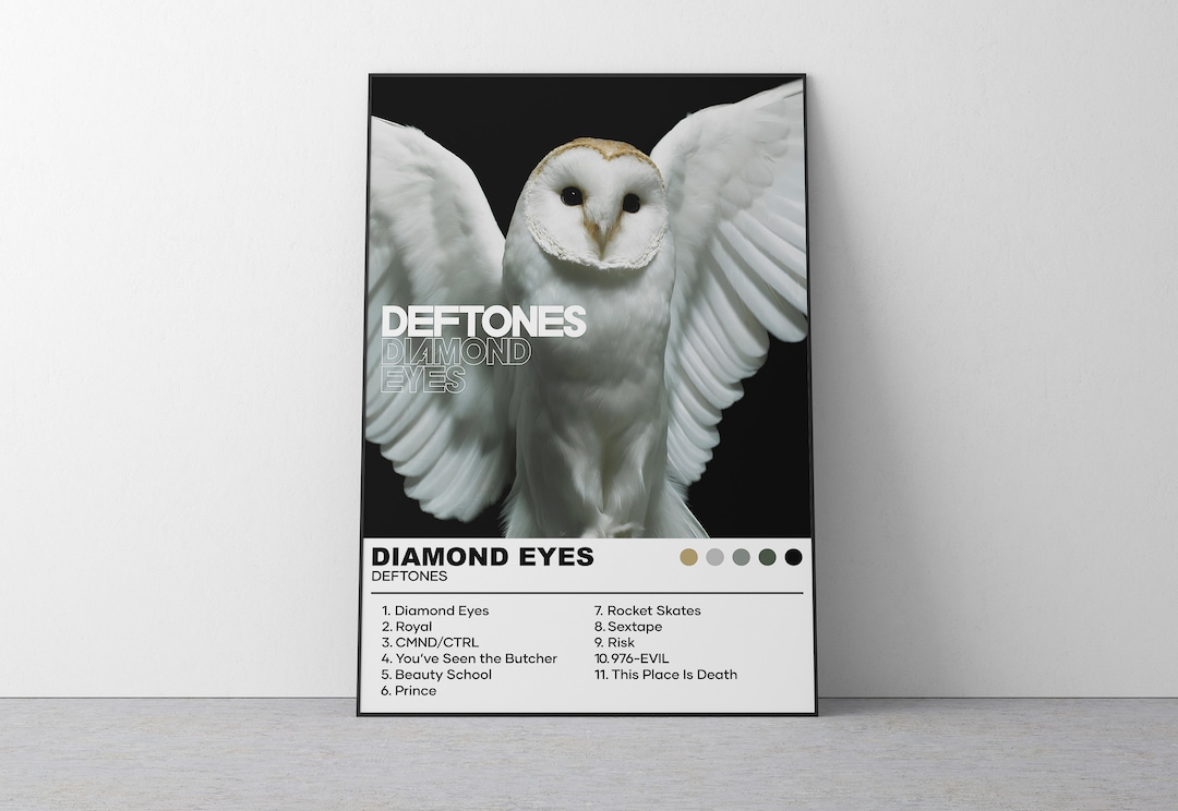 Diamond Eyes - Deftones Album Poster, Diamond Eyes Deftones Digital ...