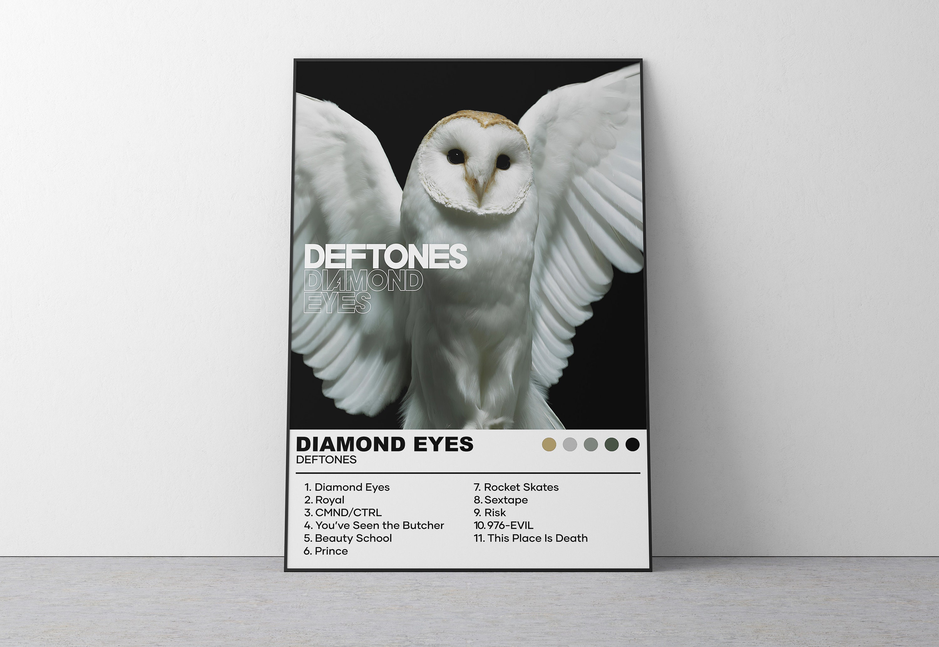 Diamond Eyes - Deftones Album Poster, Diamond Eyes Deftones Digital ...