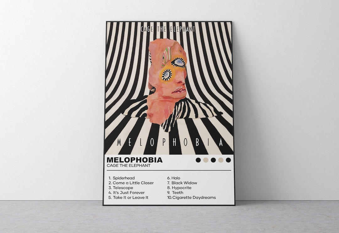 Melophobia - Cage the Elephant Album Poster, Melophobia Cage the ...