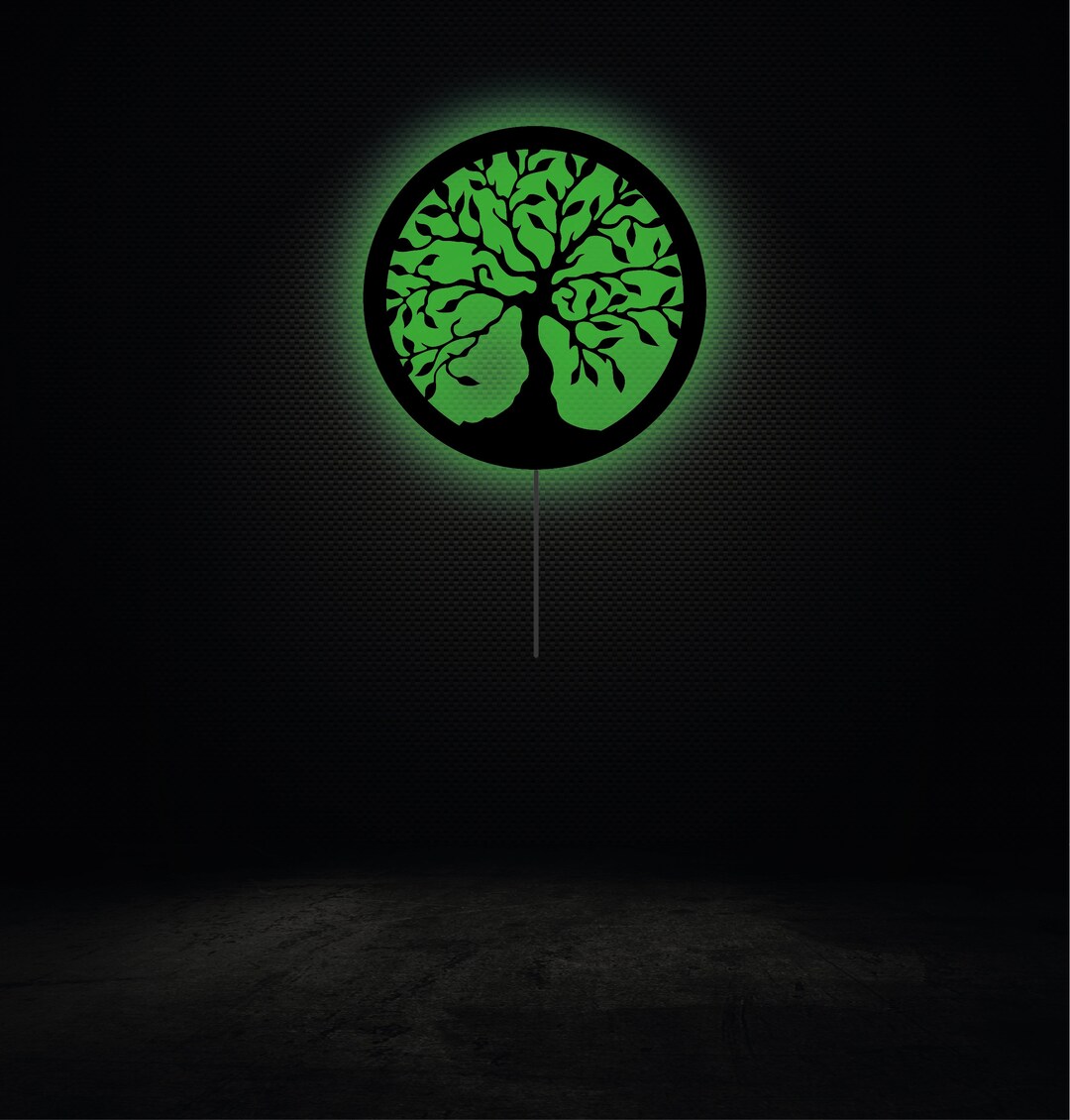 Tree of Life Led Sign Illuminated Wall Art Lighted Wall Decor Lighted ...