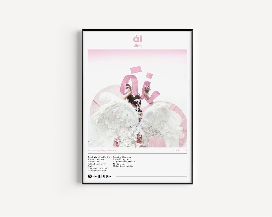 Tlinh ái Physical Album Poster Tlinh Poster Wall Art Home Decor Cover ...