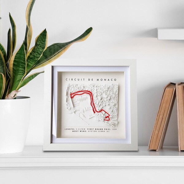 Monaco F1 Circuit Model - Etsy