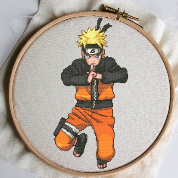 Cross Stitch Naruto - Etsy