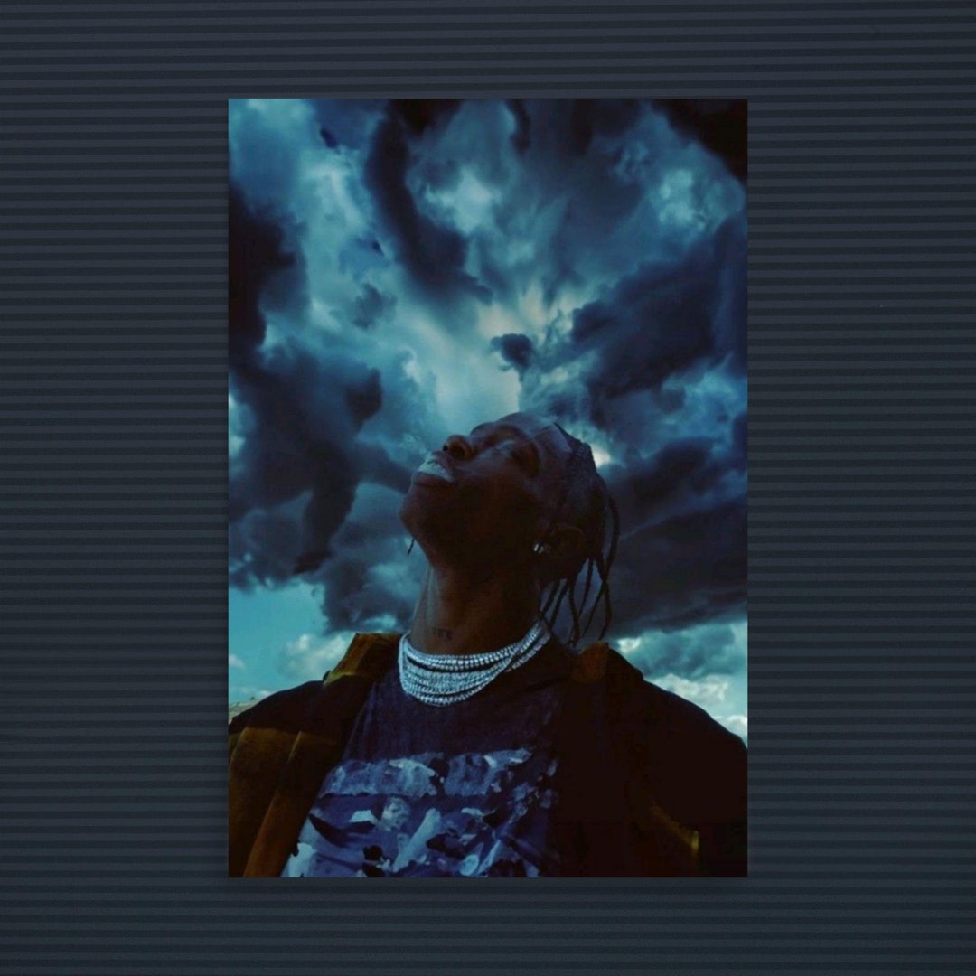 Travis Scott Highest in the Room Poster Wall Art - Etsy