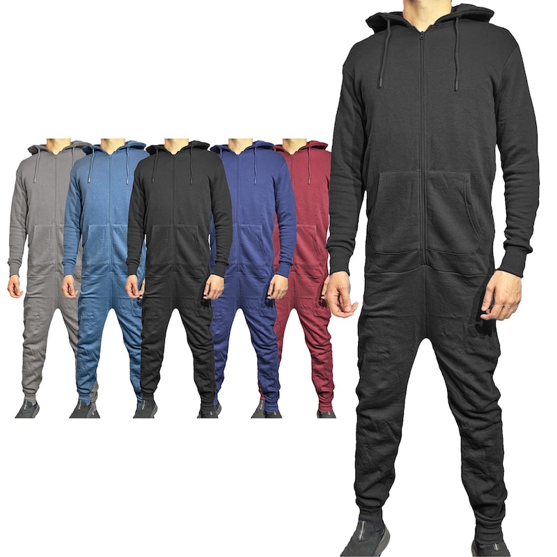 Fleece Hooded Onesie - Etsy UK