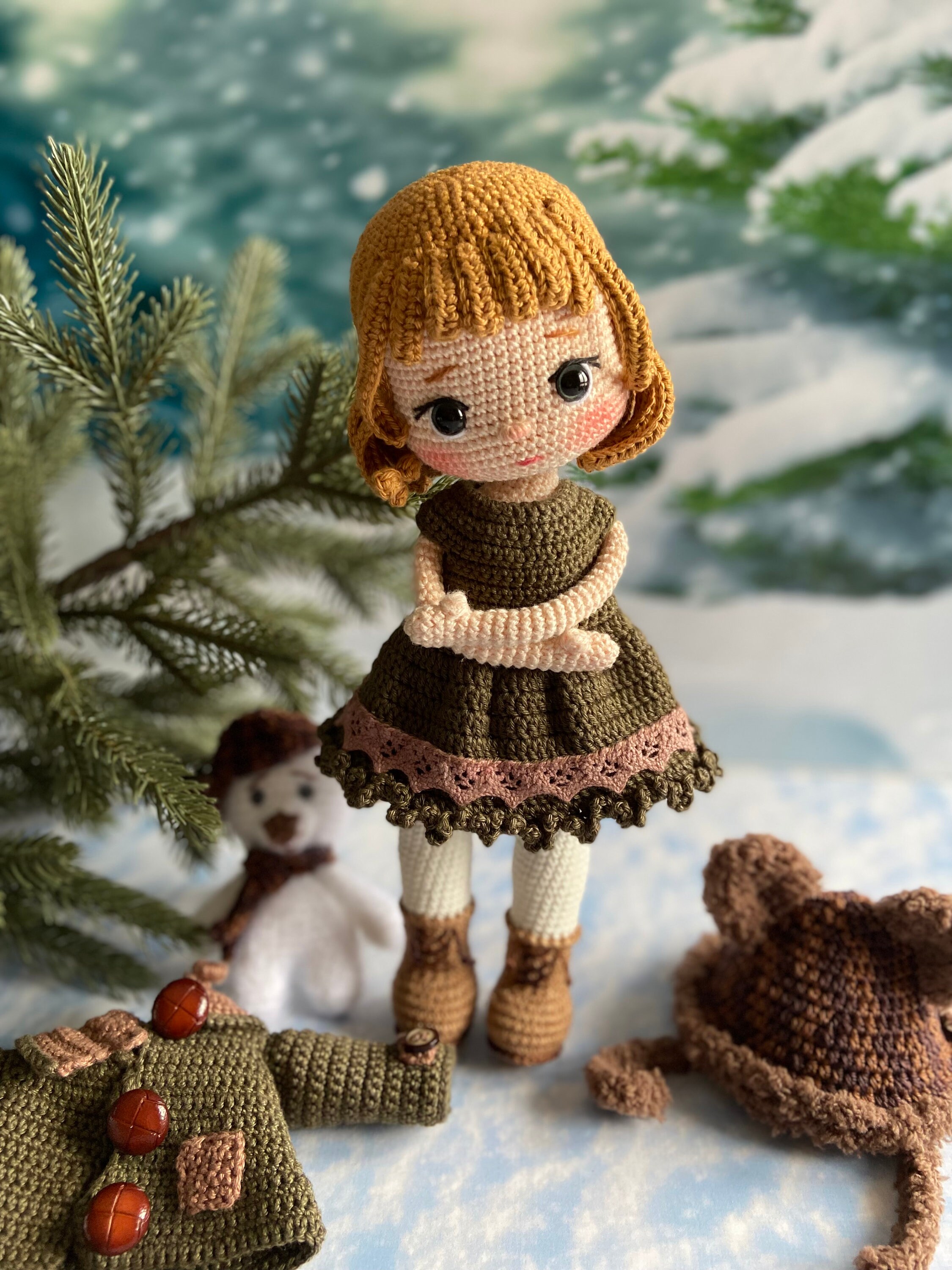 Crochet Doll Pattern Amigurumi Doll Patterns for Sewing Amigurumi Doll ...