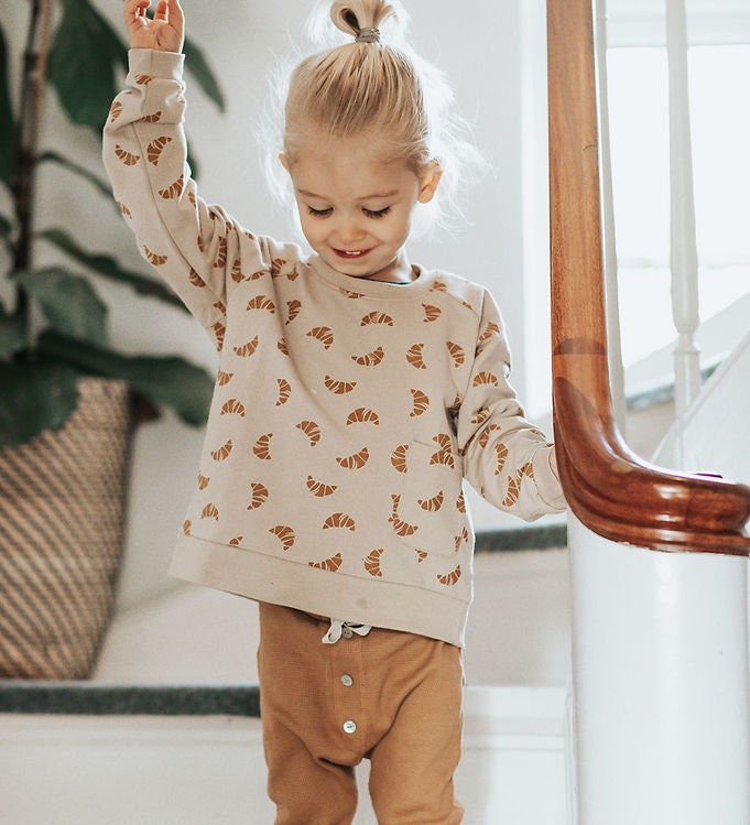 Pajama Sewing Pattern for Kids, Sweatshirt Pattern, Kids Pattern, PDF ...