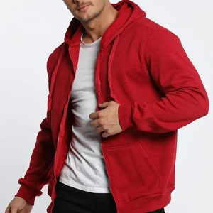 Unisex Front Zip Hoodie - PDF Sewing Pattern | Digital Sewing Pattern ...