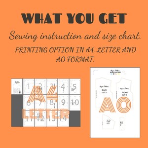 Crop Top Sewing Pattern | Baby Tee Cropped Top | Easy Beginner Pattern ...