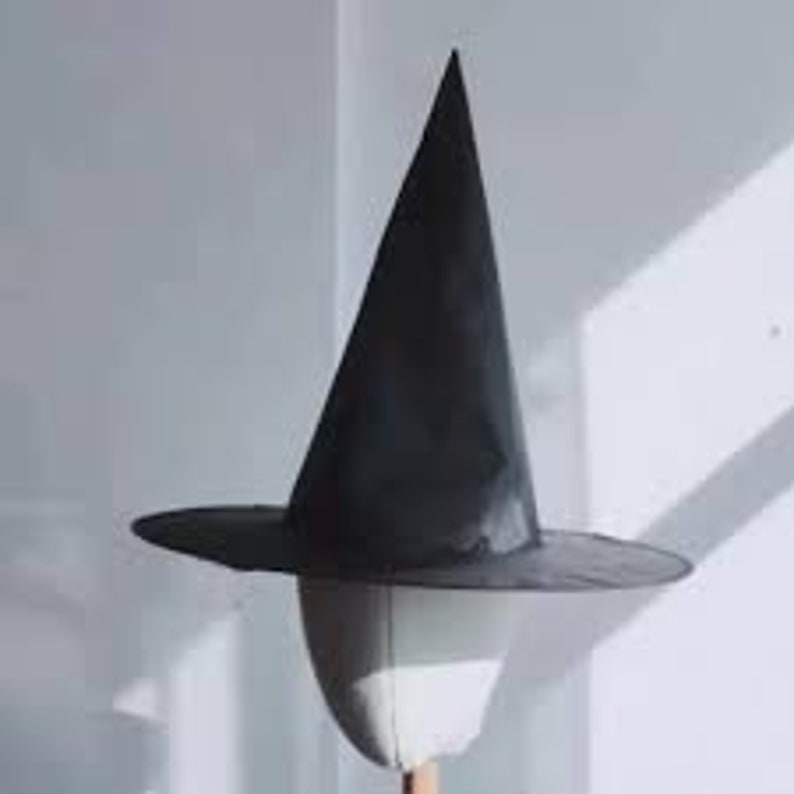 Witch Hat Sewing Pattern Hat Sewing Pattern Hat PDF Easy Hat Pattern ...