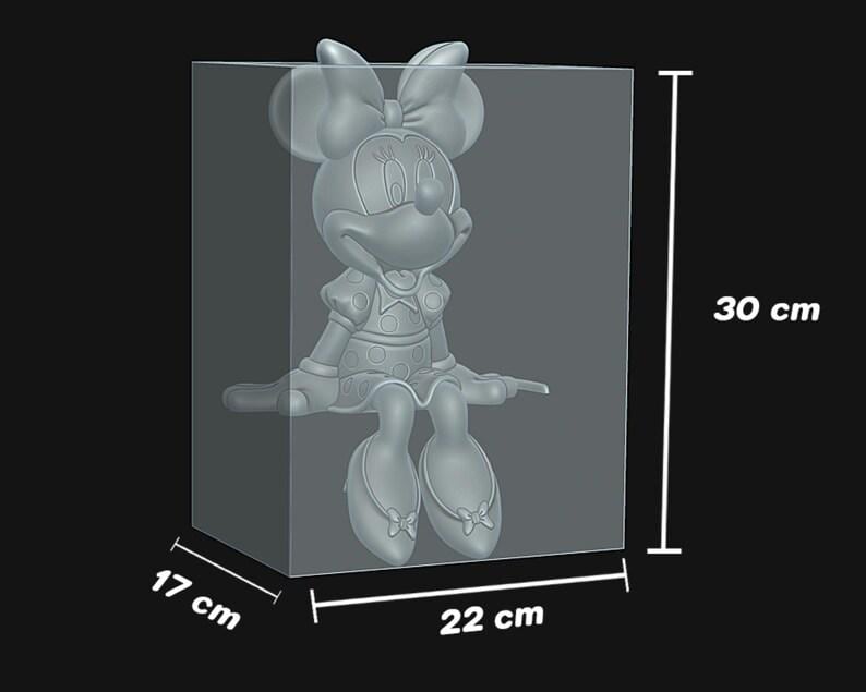 Minnie Mouse STL - 3D Printable Disney Character Figurine - Etsy