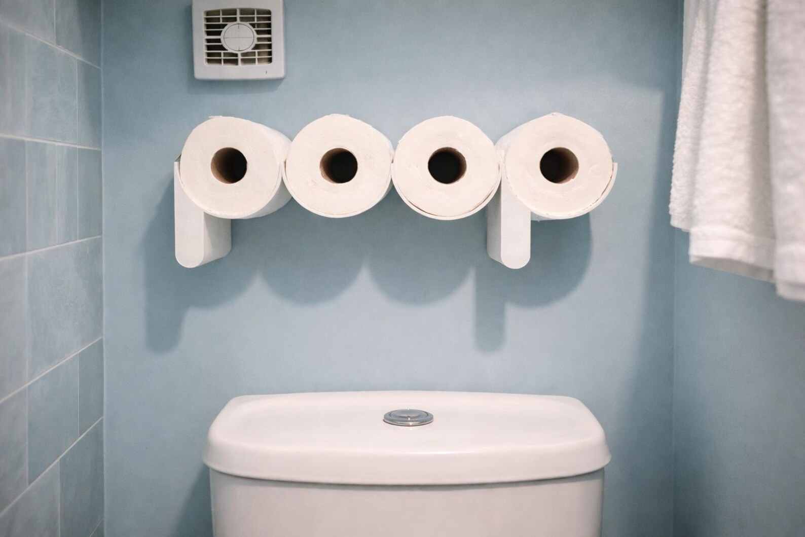 Poop WC Holder STL - 3D Printable Toilet Accessory - Etsy