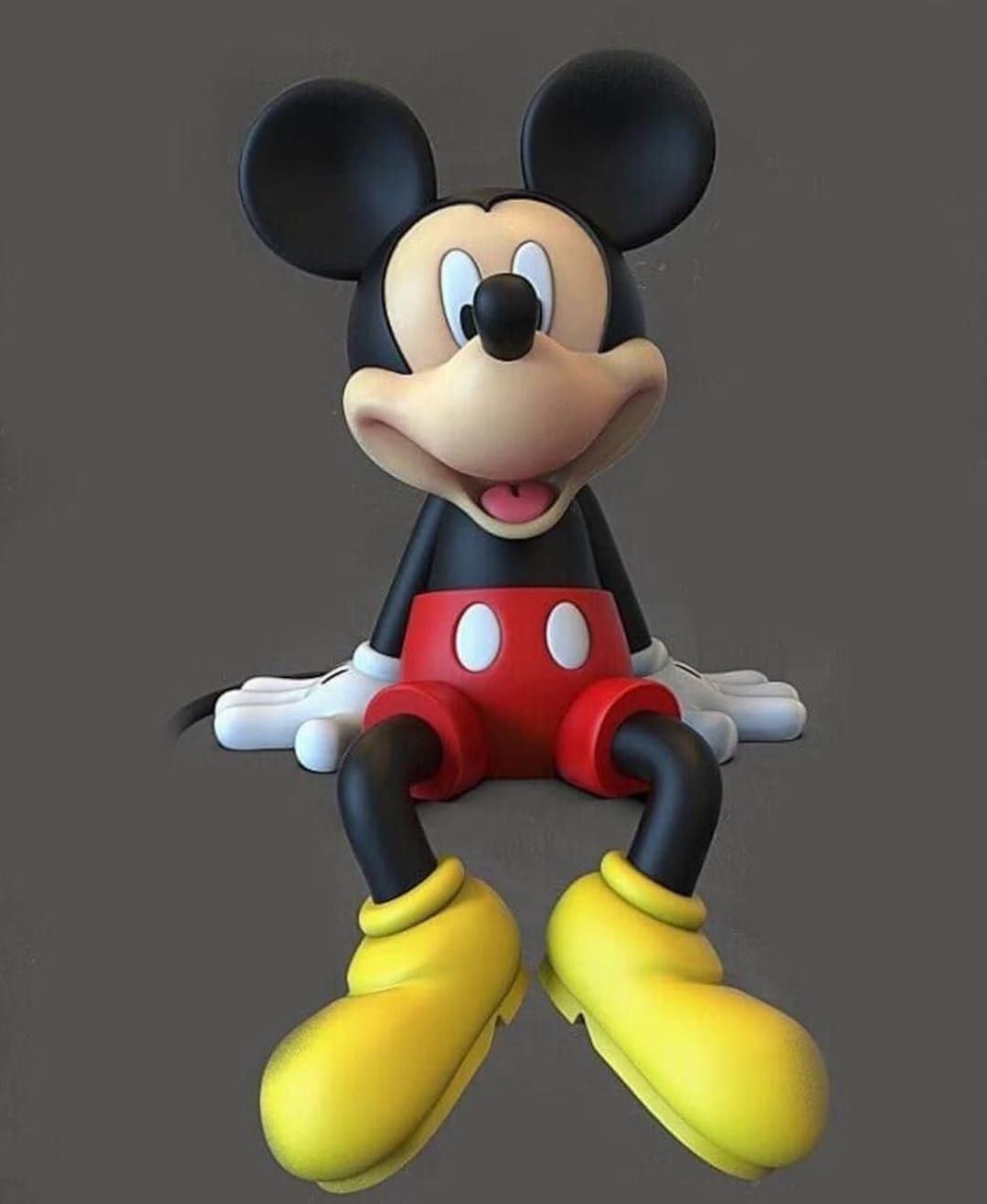 Mickey Mouse STL 3D File | Full Printable Model | Digital Download for ...