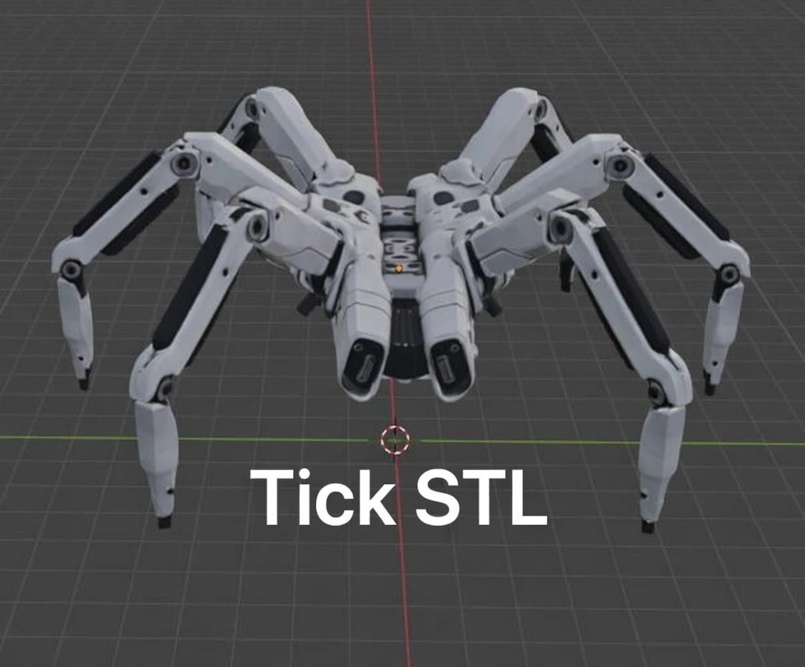 Arc Raiders Tick STL | 3D Printable Tick Drone | Sci-fi Robot Fan Art ...