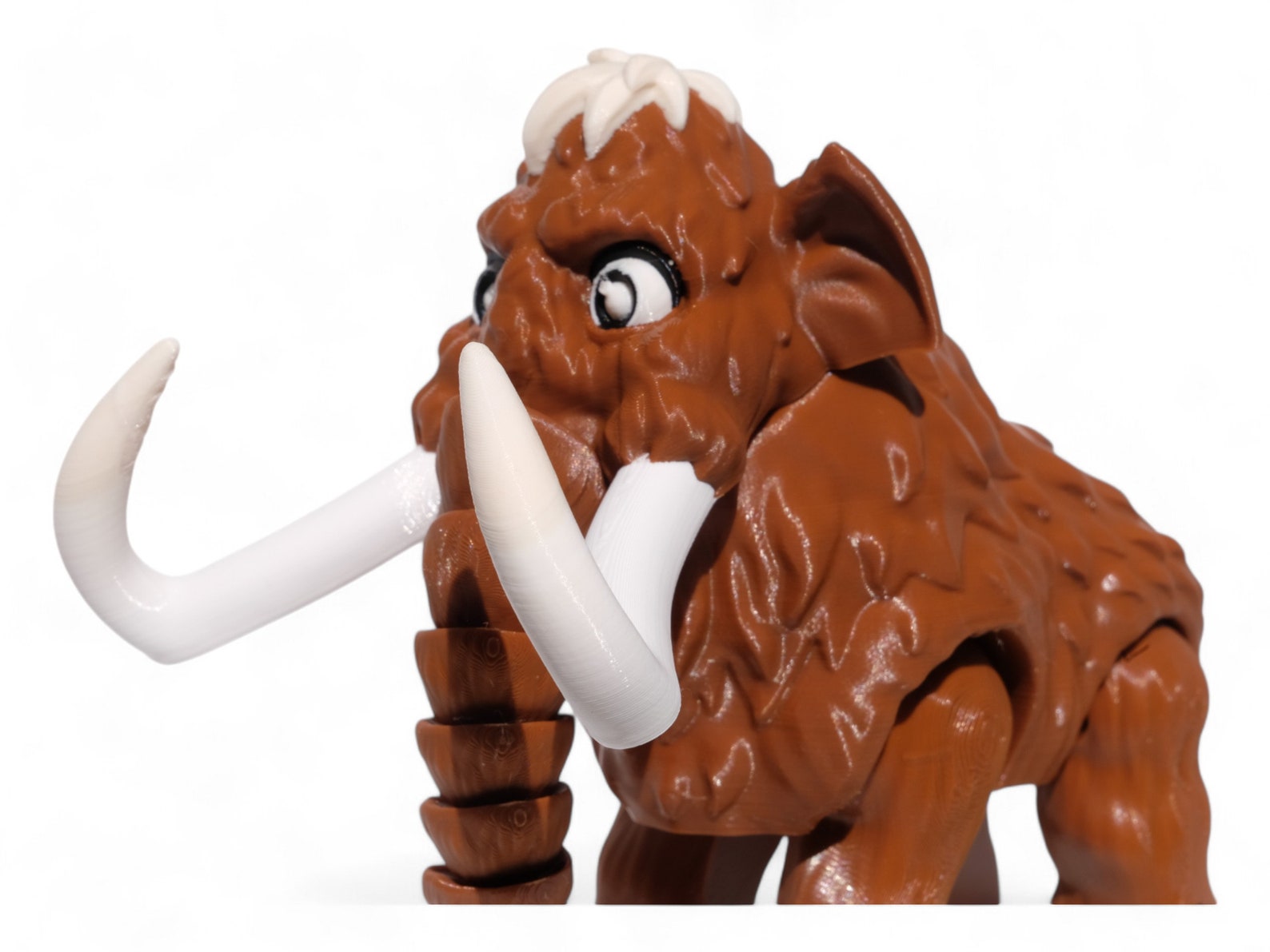 3D Printed Woolly Mammoth Toy - Unique Collectible Figurine - Mammoth ...
