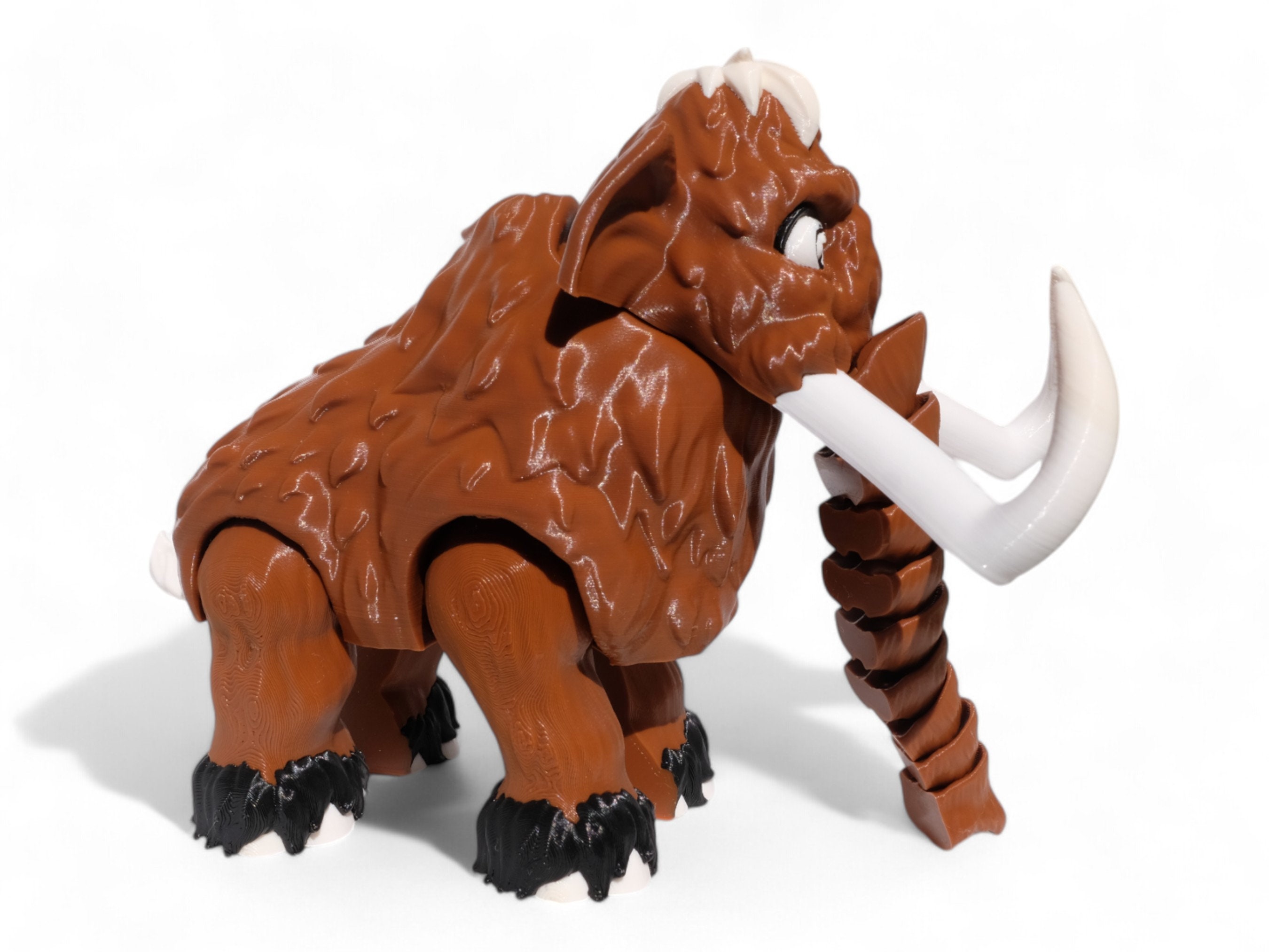 3D Printed Woolly Mammoth Toy - Unique Collectible Figurine - Mammoth ...