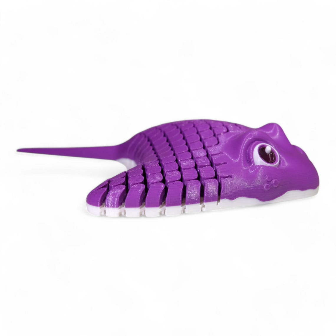 Cute 3D Printed Stingray Toy With Flexible Design, Sea Animal Figure ...