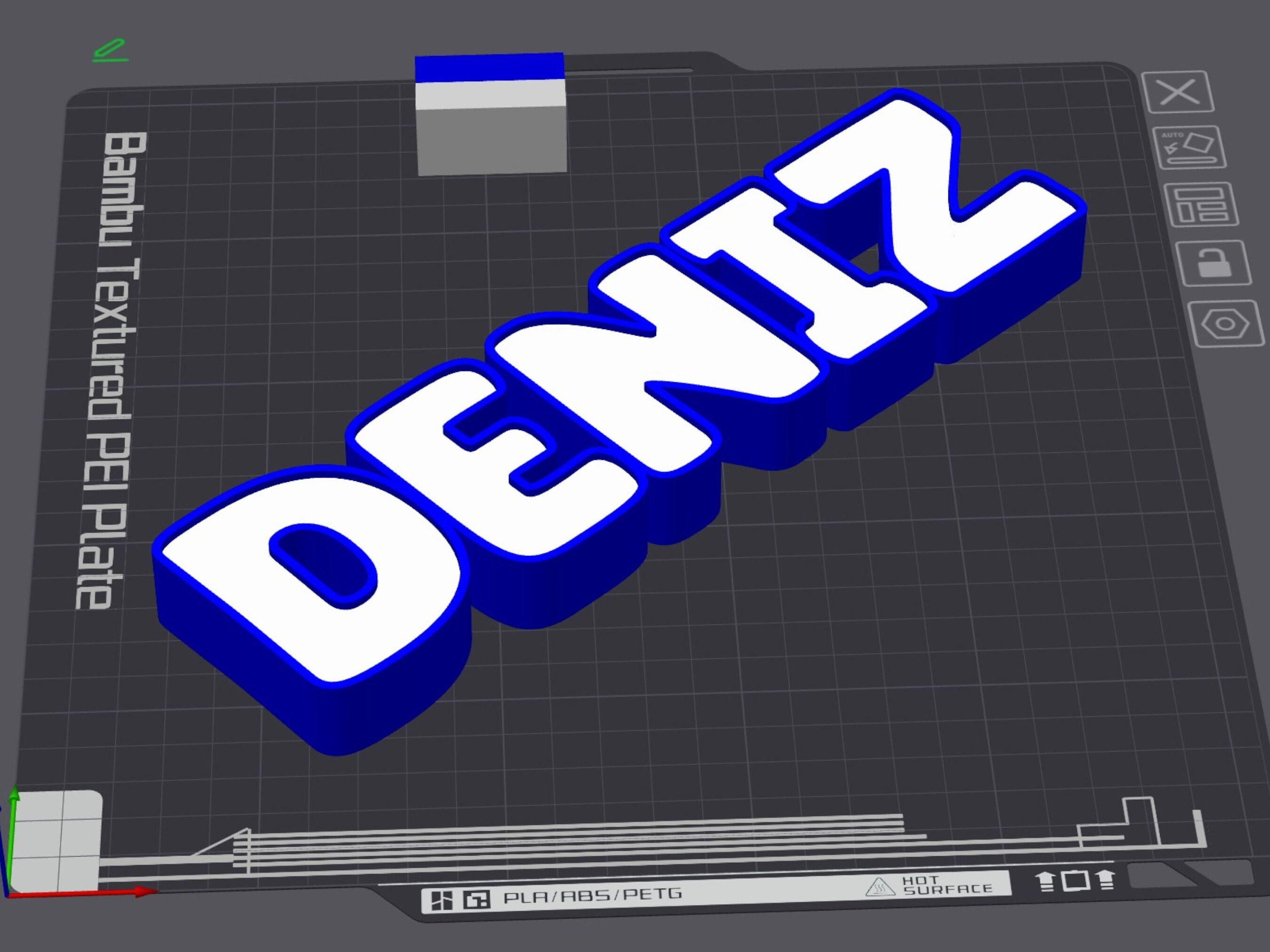3D Name Plate Stl Personalized Keychain Stl Stl File for 3D Printing - Etsy