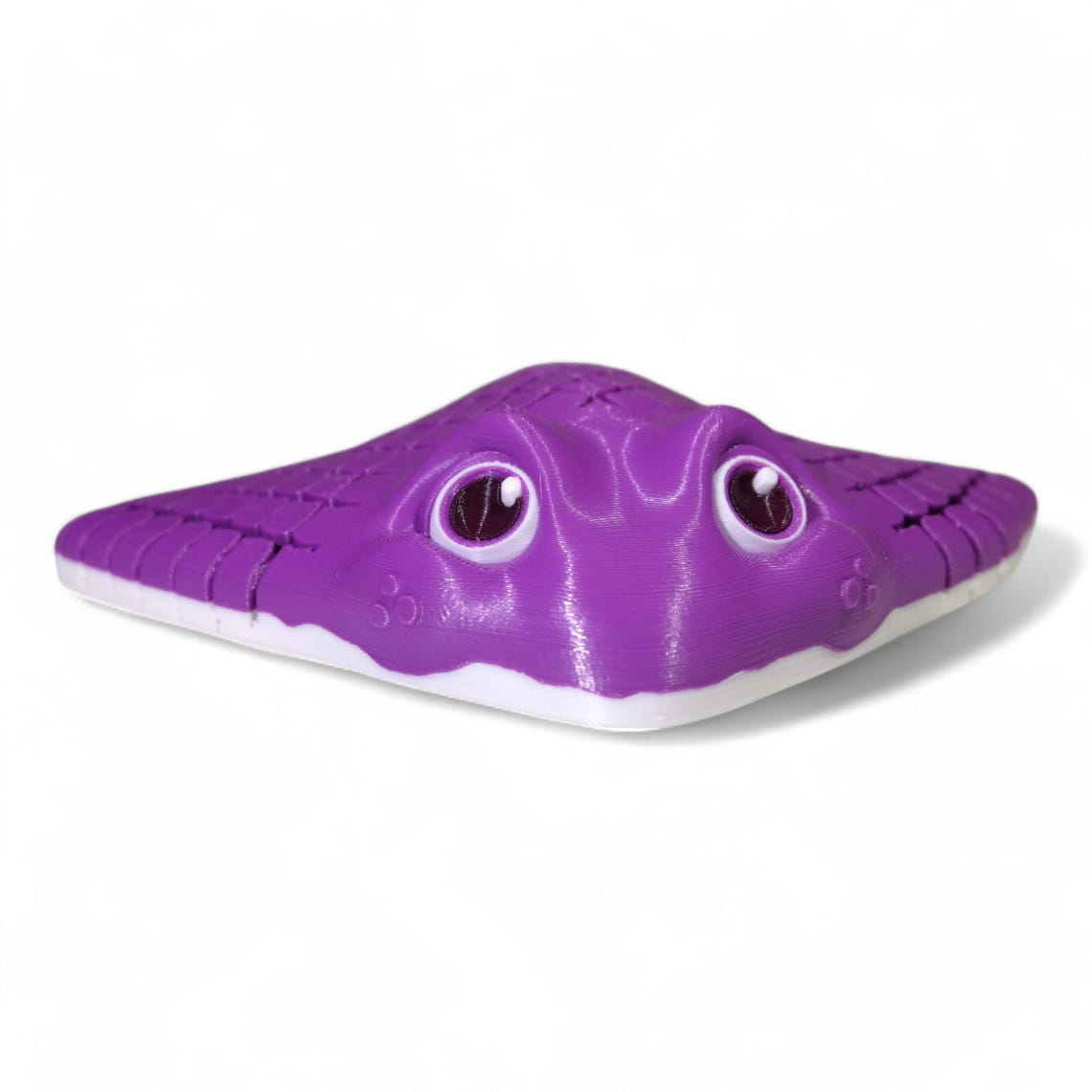 Cute 3D Printed Stingray Toy With Flexible Design, Sea Animal Figure ...