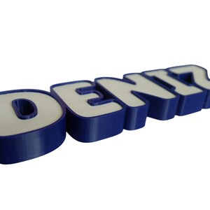 3D Name Plate Stl Personalized Keychain Stl Stl File for 3D Printing - Etsy