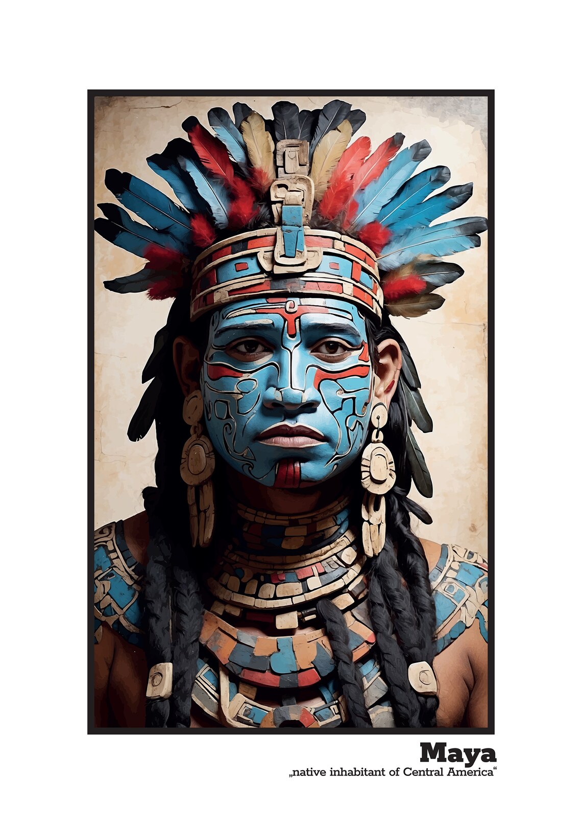 Maya | Native Inhabitant | Central America - Etsy