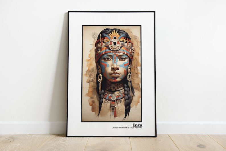 Inca | Native Inhabitant | South America - Etsy