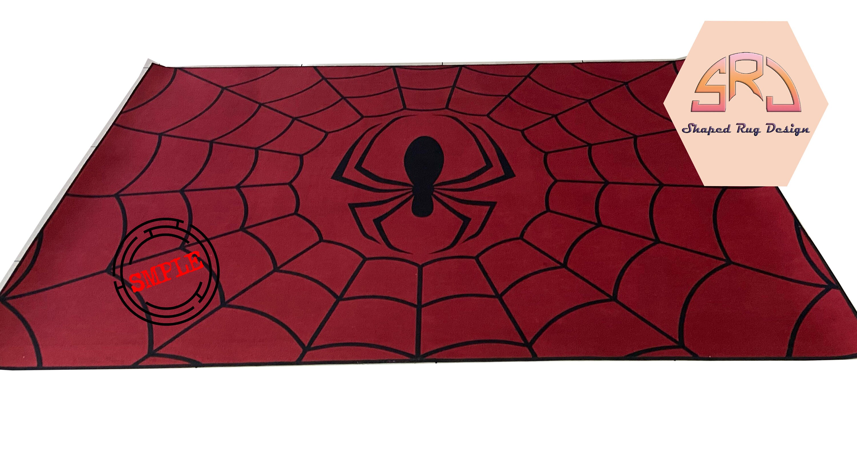 Spiderman Rug,spider Man Rug,spiderman Comic Rug,cartoon Character Rug ...