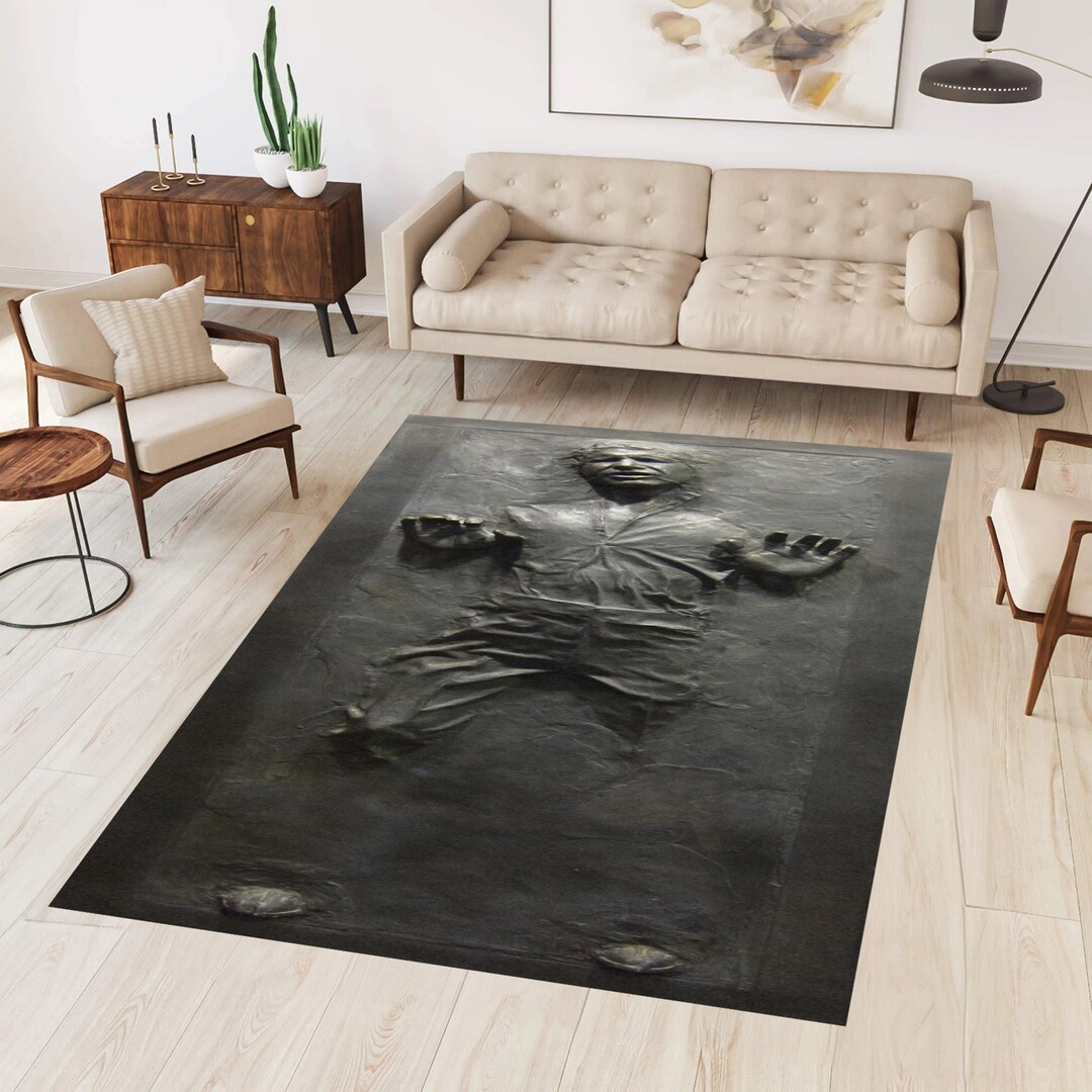 Han Solo Pattern Rug,carbonite Han Solo Pattern Rug,rugs for Living ...