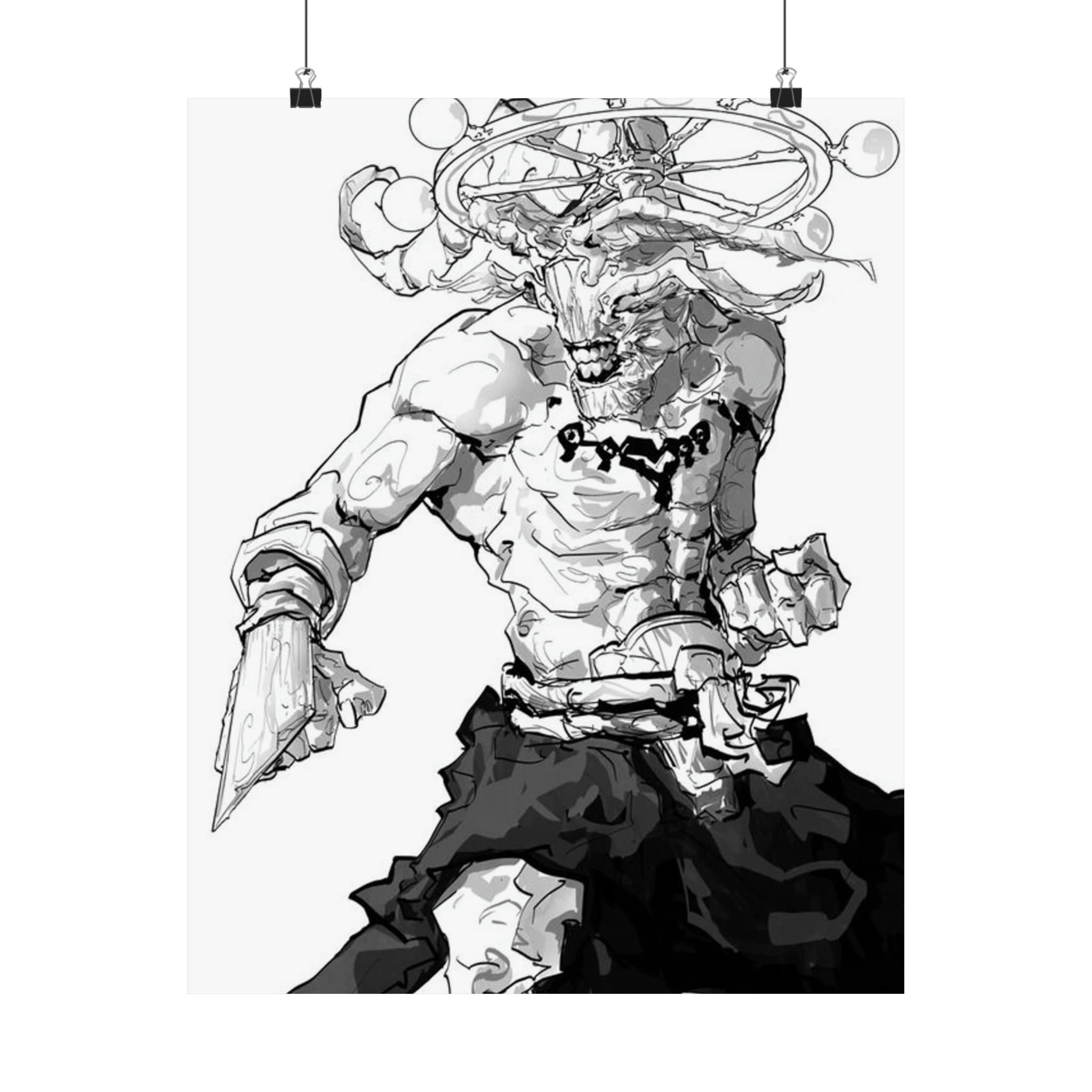 JJK Jujutsu Kaisen Mahoraga Poster - Etsy