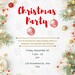 Custom Christmas Party Invitation - Festive Digital Invite Design for ...
