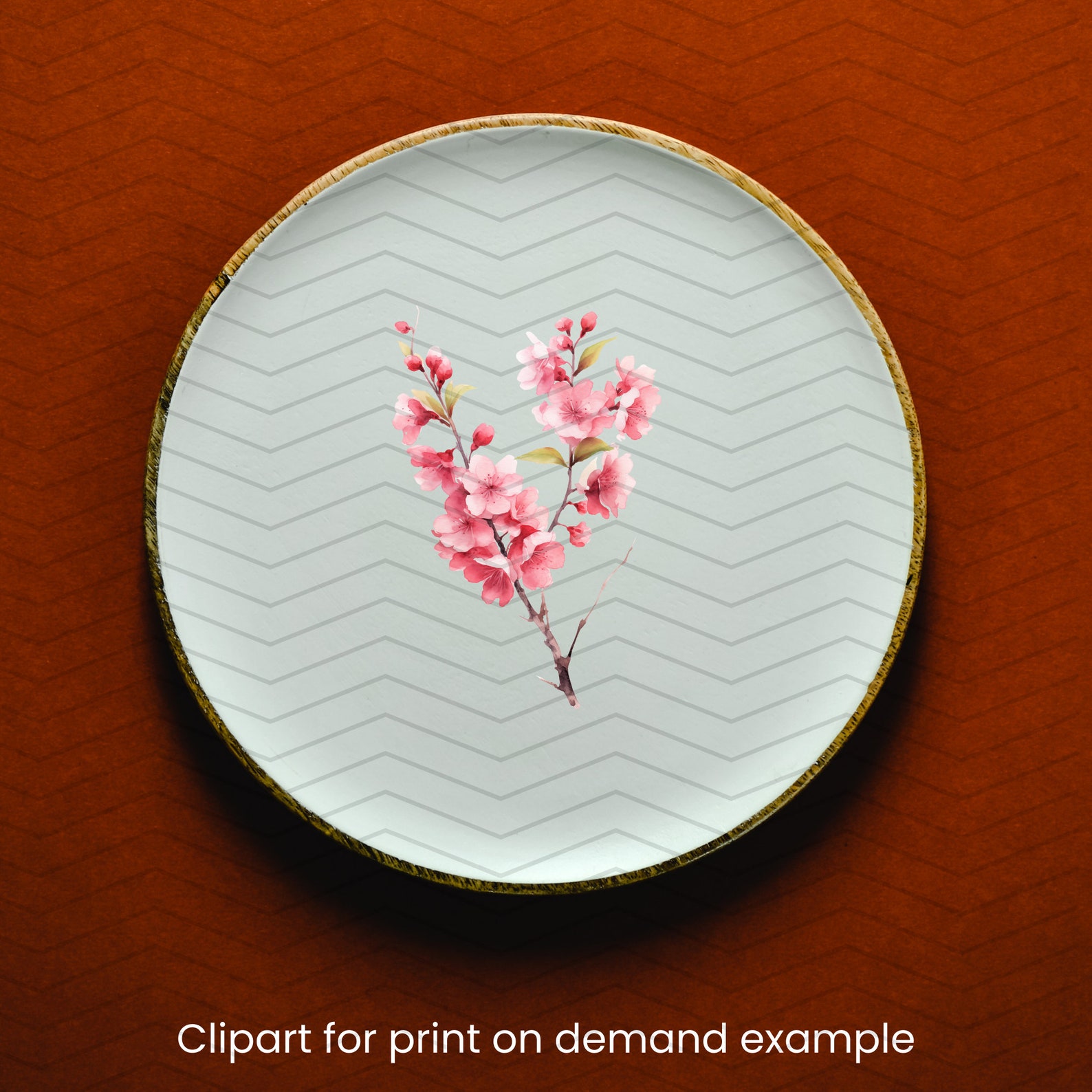 Cherry Blossom Clipart Flower Bundle Png,digital Download,commercial ...