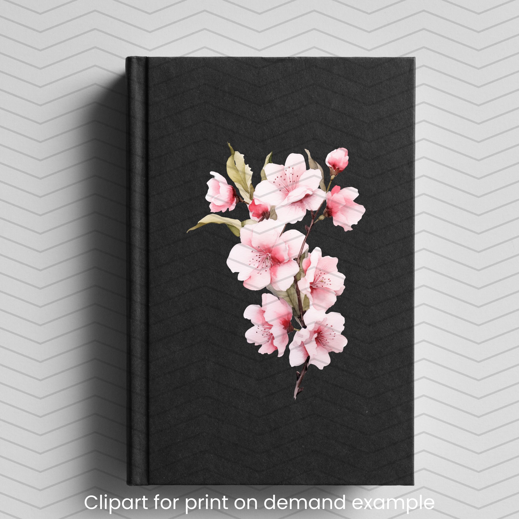 Cherry Blossom Clipart Flower Bundle Png,digital Download,commercial ...