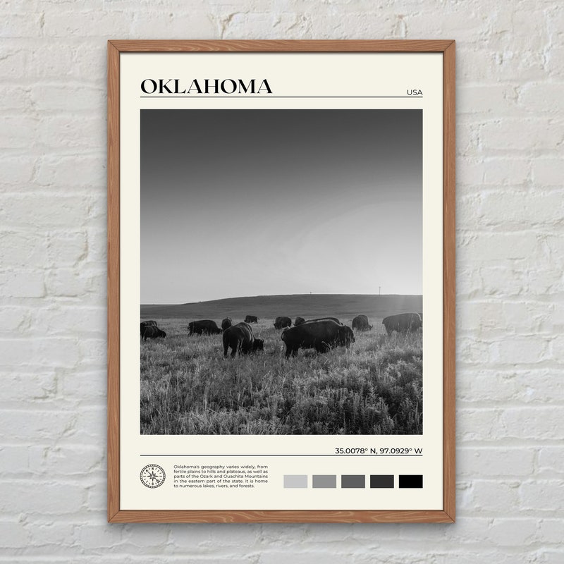 Oklahoma Art - Etsy