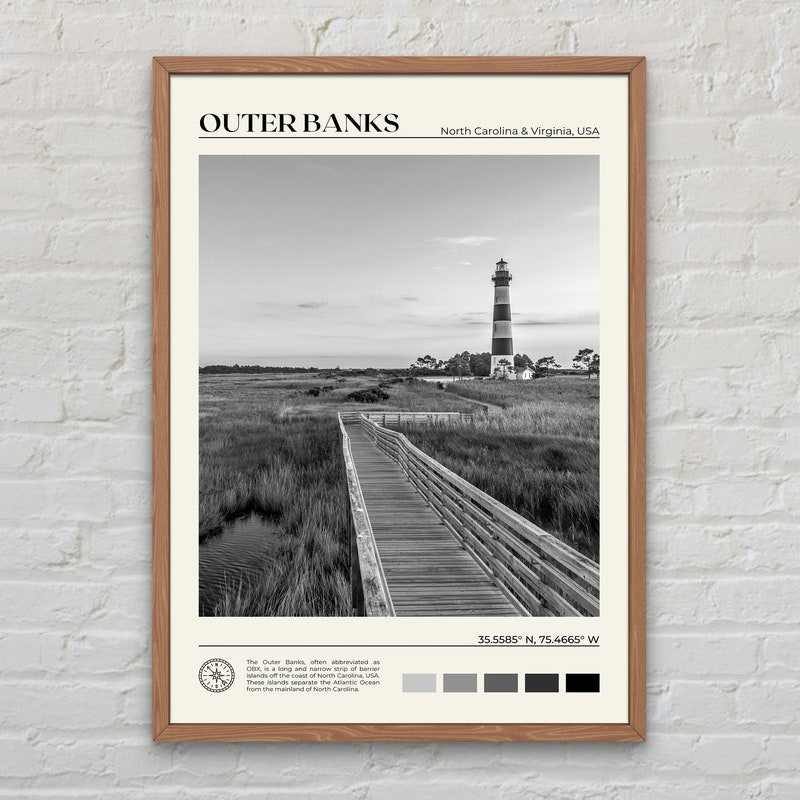 Outer Banks Poster - Etsy