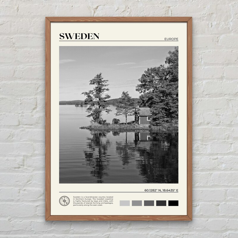 Sweden Poster - Etsy