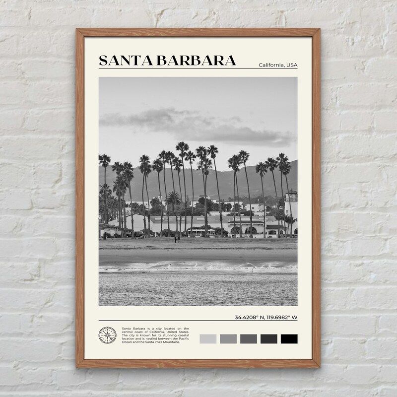 Santa Barbara Art - Etsy