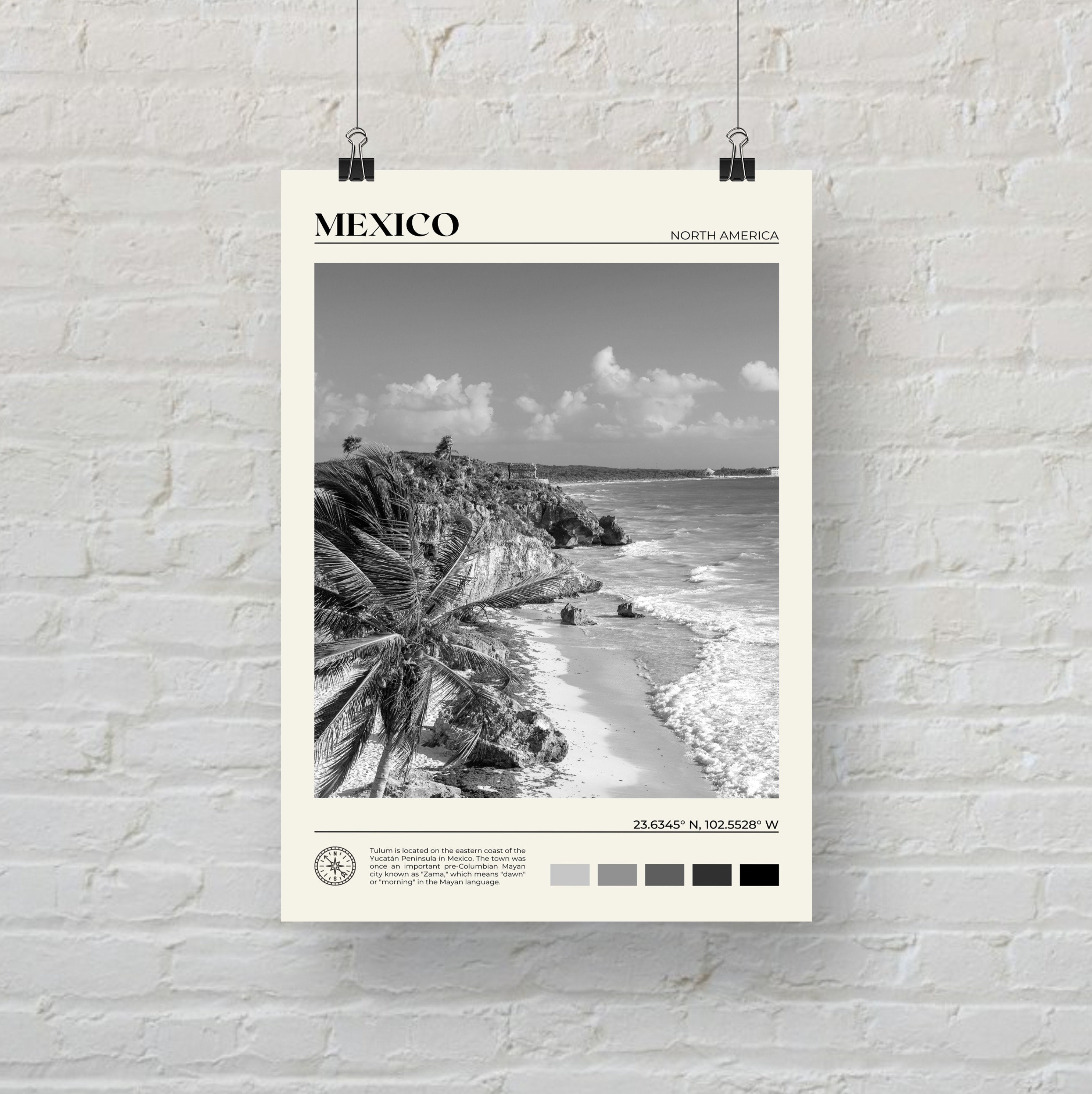 Black and White, Mexico Print, Mexico Wall Art, Mexico Poster, Mexico Photo, Mexico Poster Print ...