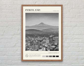 Portland Print, Portland Wall Art, Portland Poster, Portland Photo ...