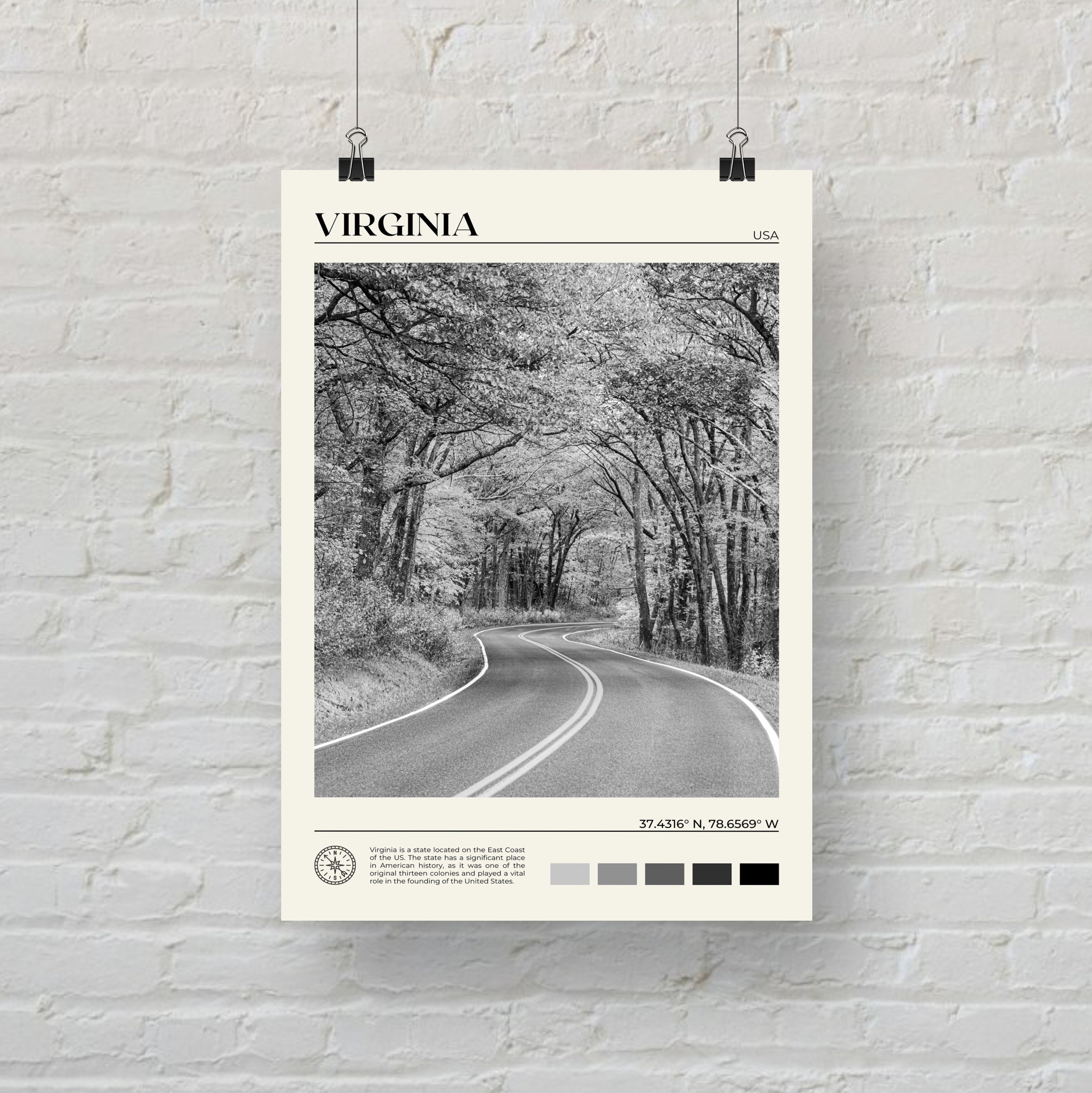 Black and White, Virginia Beach Print, Virginia Beach Wall Art ...