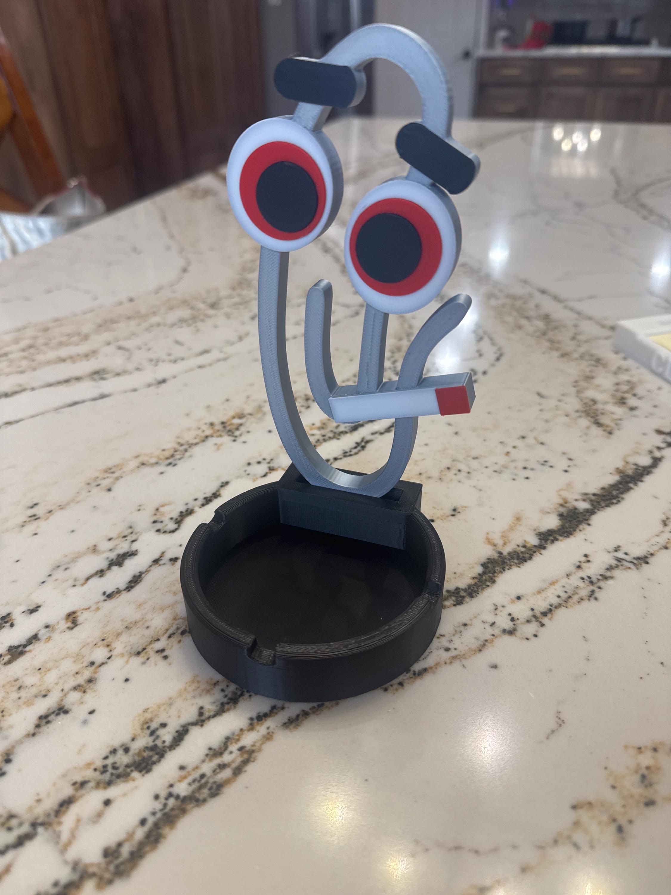 3d Printed Microsoft Clippy With Post It Notes Base. Probably the Only ...