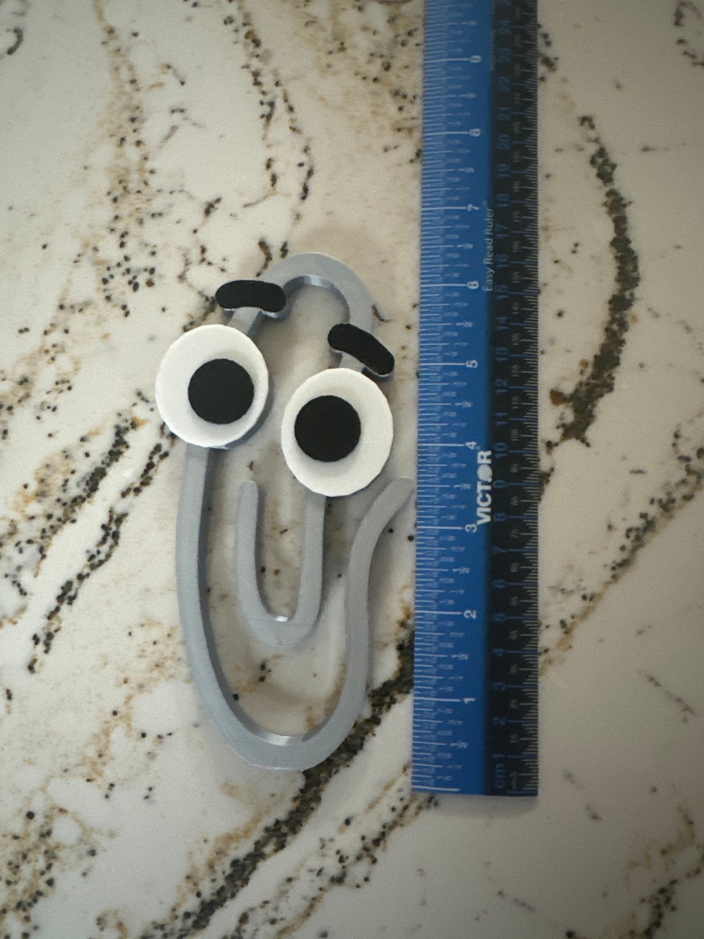 3d Printed Microsoft Clippy With Post It Notes Base - Etsy