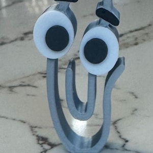 3d Printed Microsoft Clippy. - Etsy